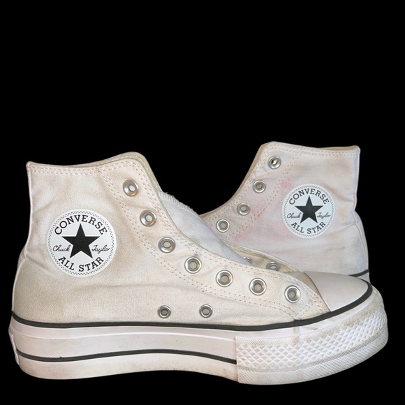 Converse | Shoes | Converse Womens Chuck Taylor All Star Platform White ...